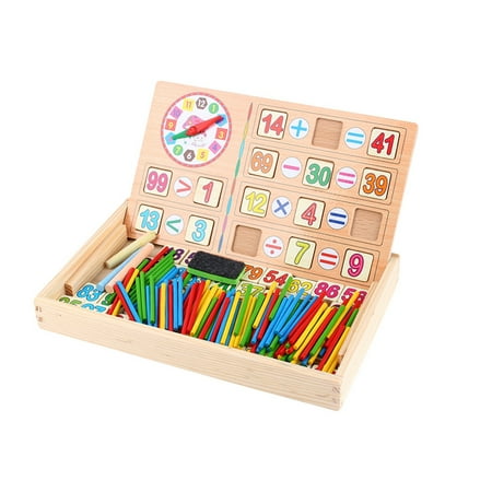 Preschool Educational Toy Math Toy Sticks Calculate Toy Wooden ...