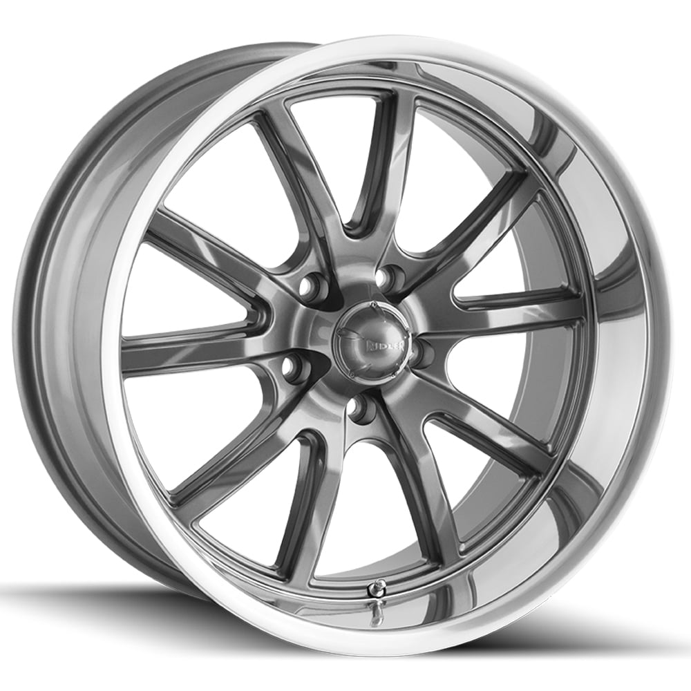 15" Inch Ridler 650 15x7 5x127(5x5") +0mm Gunmetal Wheel Rim - Walmart ...