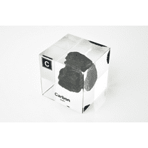 Engineered Labs Educational Gold Element Cube Display Clear Acrylic USA ...