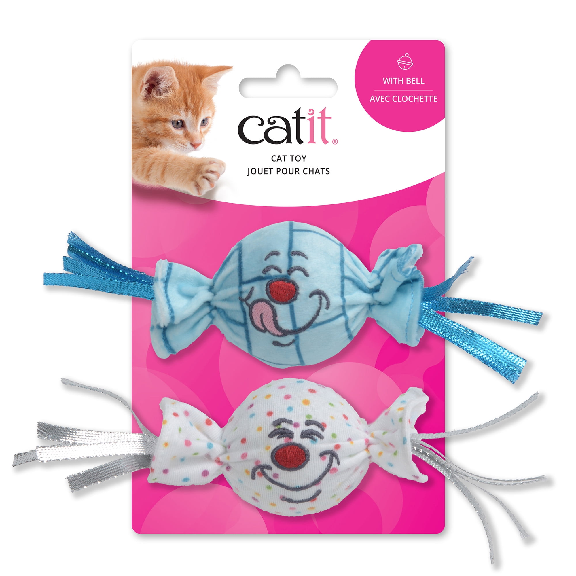 Click here for Catit Candy With Bell Cat Toy  2pk prices