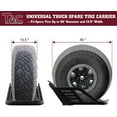 TAC Universal Spare Tire Carriers Heavy Duty Pickup Truck Spare Tire ...