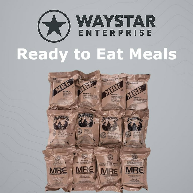 Mre Case Ready To Eat A Case 2025, 2026 Inspection. Genuine Mre Meals