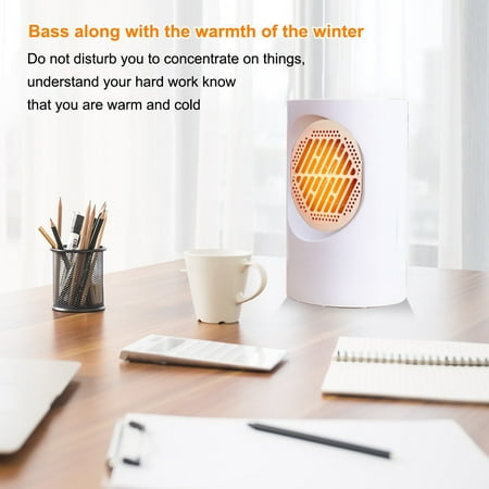 Portable Desktop Electric Heater Mini Quiet Operation Fast Heating ...