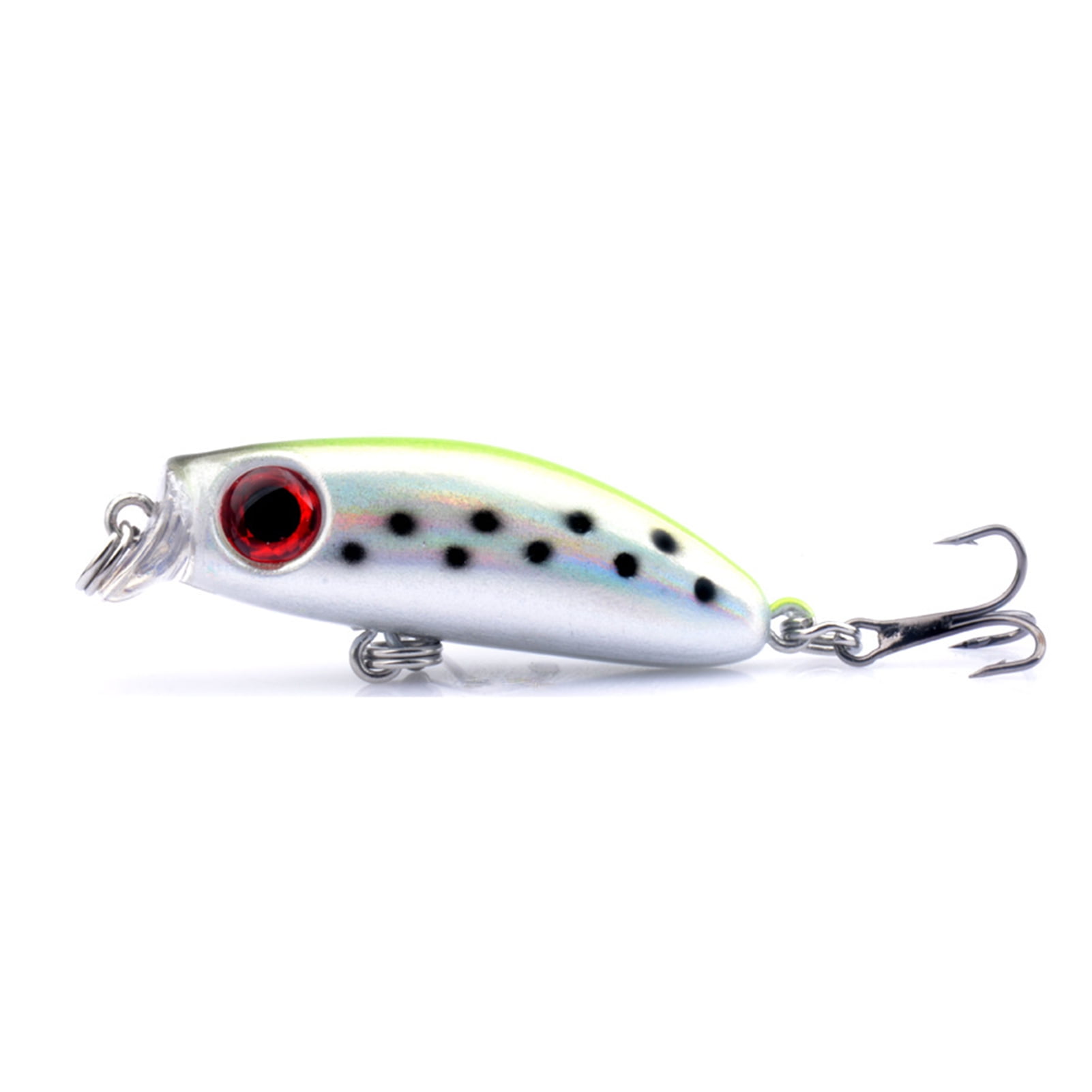 huanledash 3.1g/3.5cm Fishing Lure Built-in Sequins Simulation Angling ...