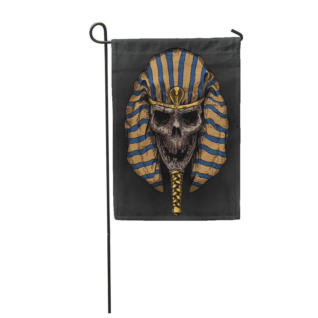 SIDONKU Mummy Pharaoh Old Skull Face Vector Isolated Egyptian Skeleton ...