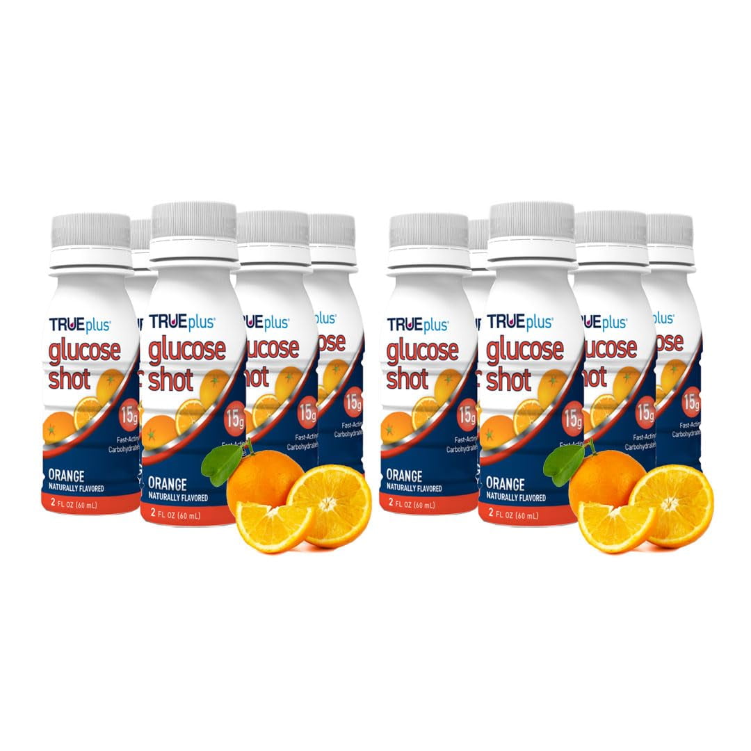 Glucose Shots TruePlus sabor a naranja, 12 botellas, 60 ml | Bodega ...