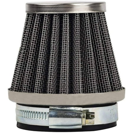 Replace Motorcycle ATV Oval Metallic Clamp-on Refit Intake Funnel Air ...