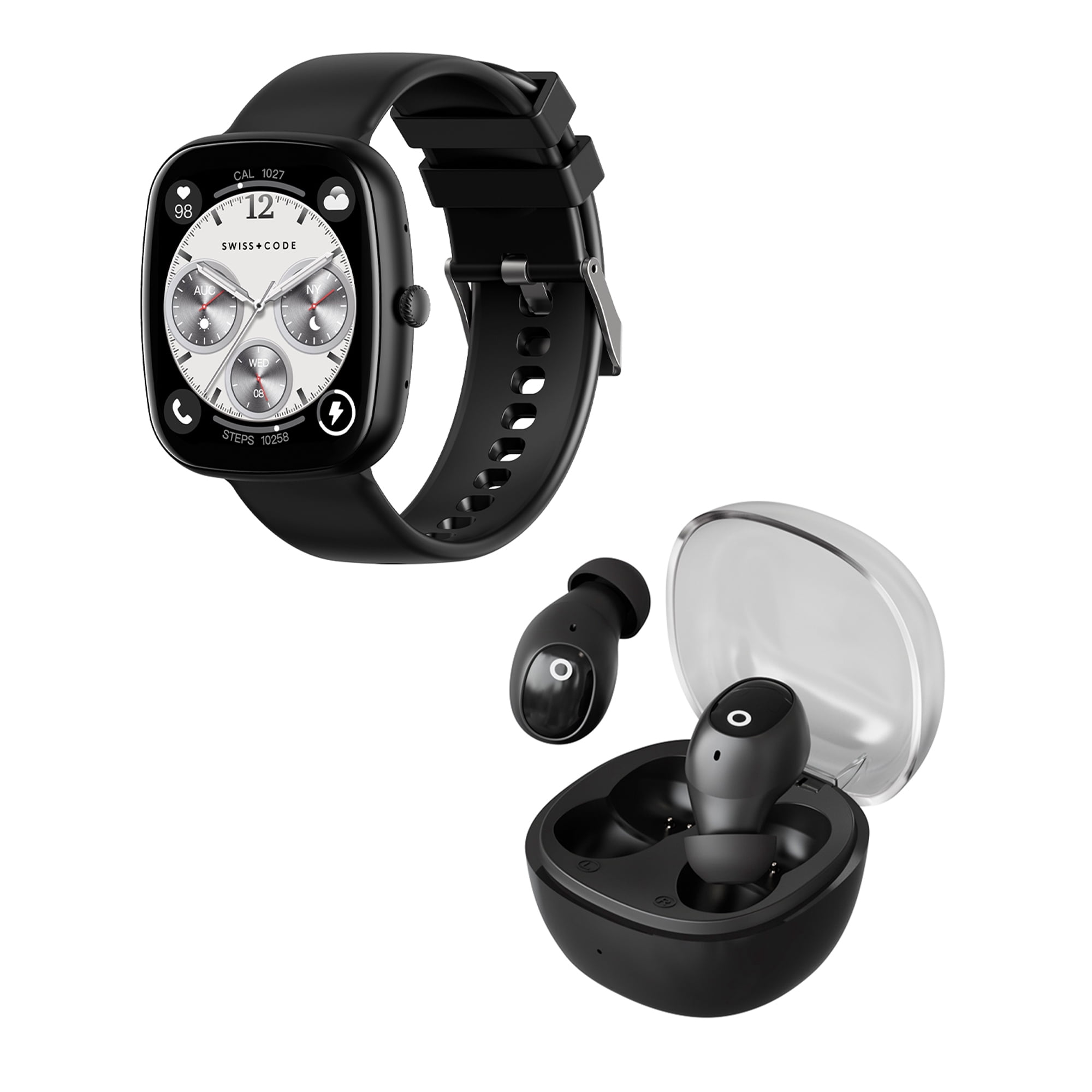 Combo Smartwatch Square Lite + Audífonos Inalámbricos Nub | Walmart en ...