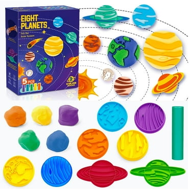 Colorations Creative Creatures Dough Builders, 260-Piece Playdough Tool ...