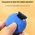 Blue Automatic Self Rolling Pet Toy Ball With Rope Interactive Dog Cat ...