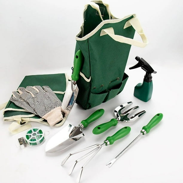Gardening Tools Set 11 Piece Stainless Steel Gardening Hand Tools ...