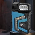 Agiufgs 600 Lumen LED Work, -Bright Dual Light Source with 0-180 ...