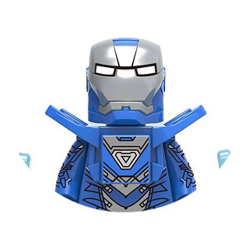 Hasbro Marvel Building Blocks, Iron Man, Tony Stark, Mini figuras ...