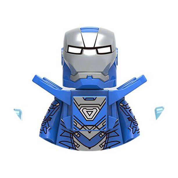 Hasbro Marvel Building Blocks, Iron Man, Tony Stark, Mini figuras ...