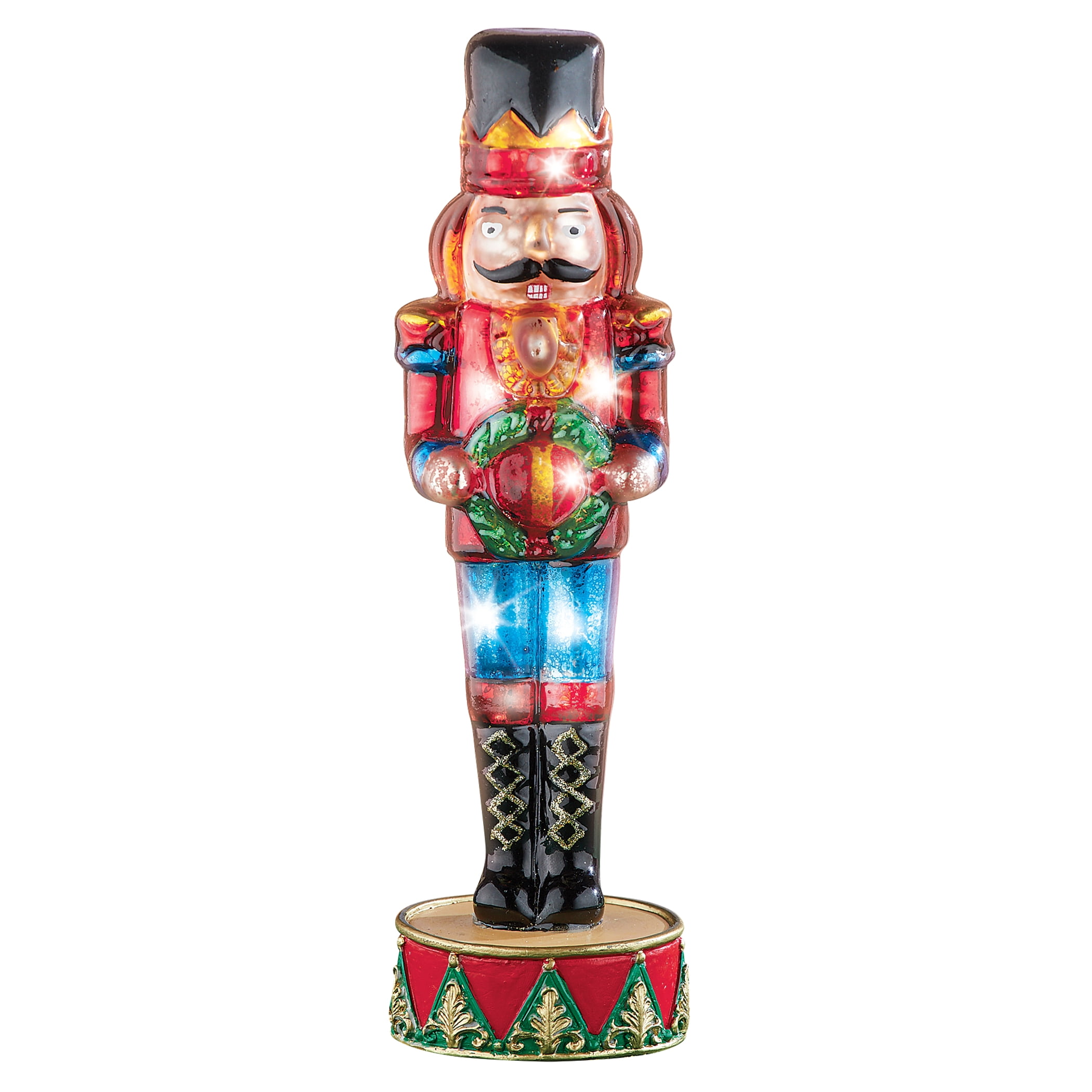 LED Lighted Nutcracker Tabletop Decoration - Walmart.com