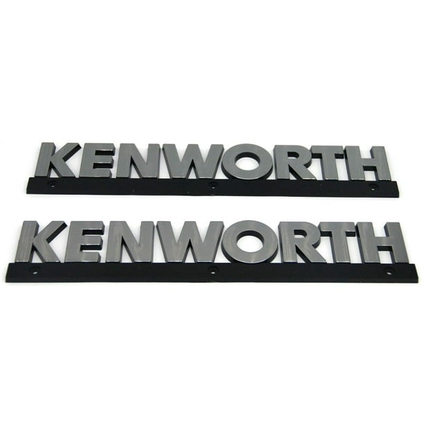 Side Fender Emblems for Kenworth 14" x 2.5" 2 EA K281-1348 K281-1358 Set of (2) - Walmart.com