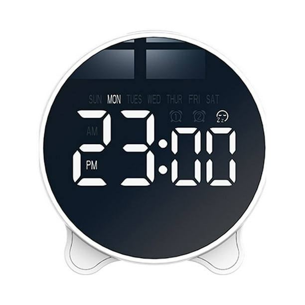 Digital Clock Timer Silent with Large L ED Display Rotation Setting T ...