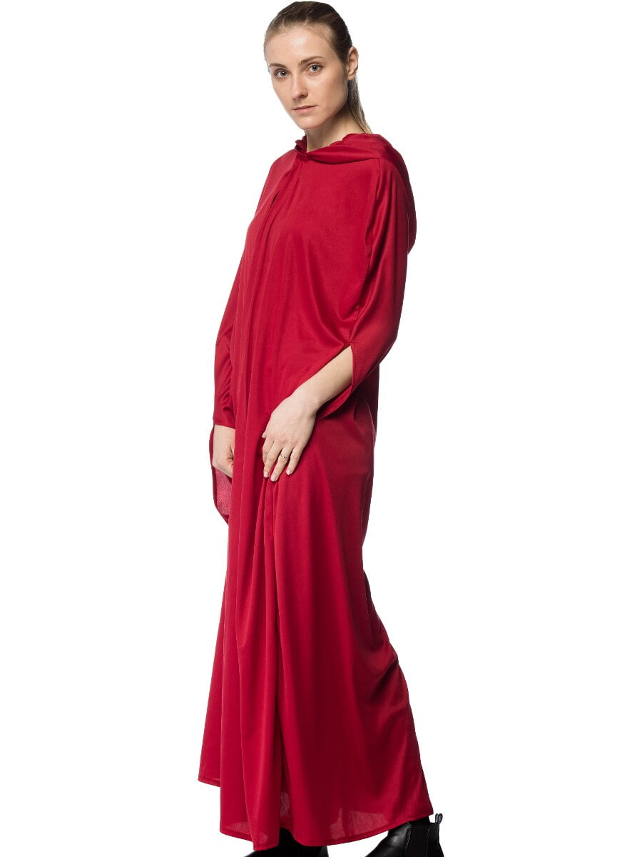 HM Smallwares Womens Red Handy Handmaid Hooded Robe Costume Accessory ...