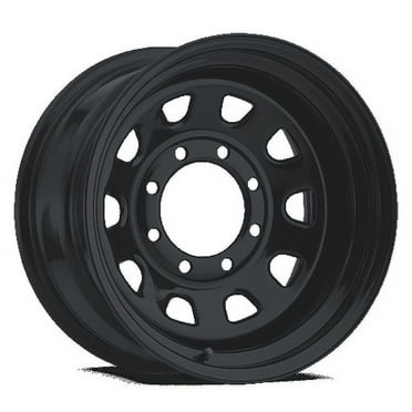 15x8 Vision 85H Soft 8 Gloss Black 5x139.7 5x5.5 ET-19 Wheel Rim ...