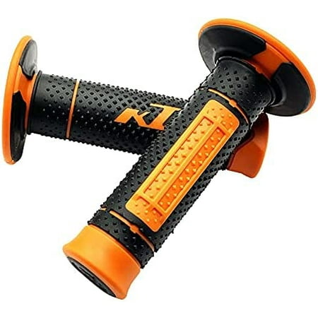 Motorcycle Handle Gel 7/8" 22mm Rubber Hand Grips compatible with Ktm ...