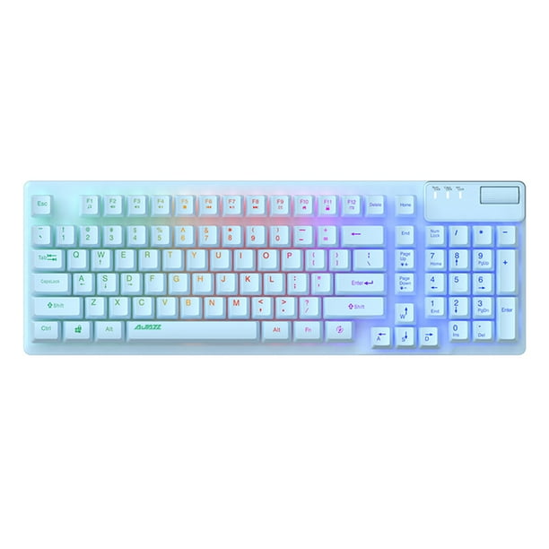 AJAZZ AF981 Wired Keyboard Gaming Keyboard with 19-Key -Ghosting Metal ...