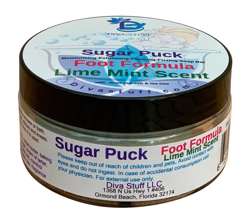 Sugar Puck, Foot Formula, Unique Sugar Scrub Soap Bar, Exfoliating ...