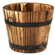 Better Homes & Gardens Terrence 19" Wide Round Resin Planter Cement ...