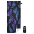 74.8*31.5in Magnetic Beach Towel Sand-Free & Quick Dry with Snap Loop ...