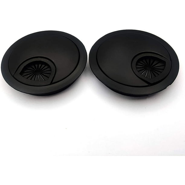 2 Pieces Cable Hole Cover, Round Cable Pass, Desk Cable Passage, Cable ...