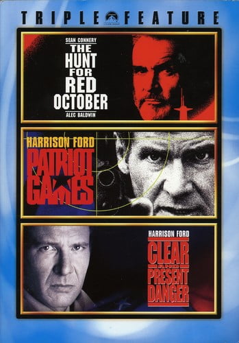 Jack Ryan Triple Feature (The Hunt for Red October / Patriot Games ...