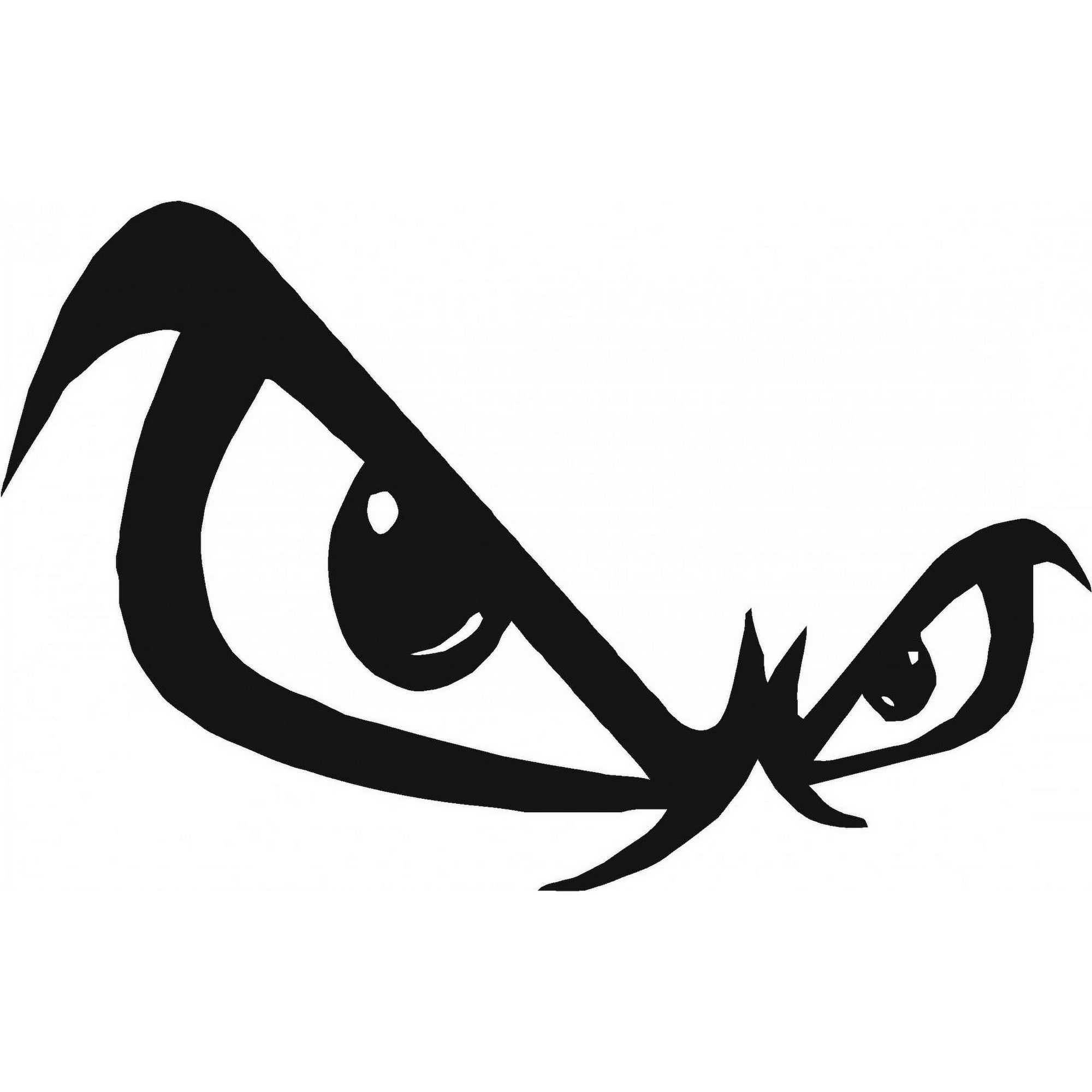 Angry Eyes Cartoon