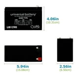 12V 9AH SLA Replacement Battery for APC BACK-UPS 600 BN600 - Walmart.com