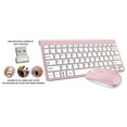 Cylo Wireless Touch Keyboard and Mouse Set Pink - Walmart.com