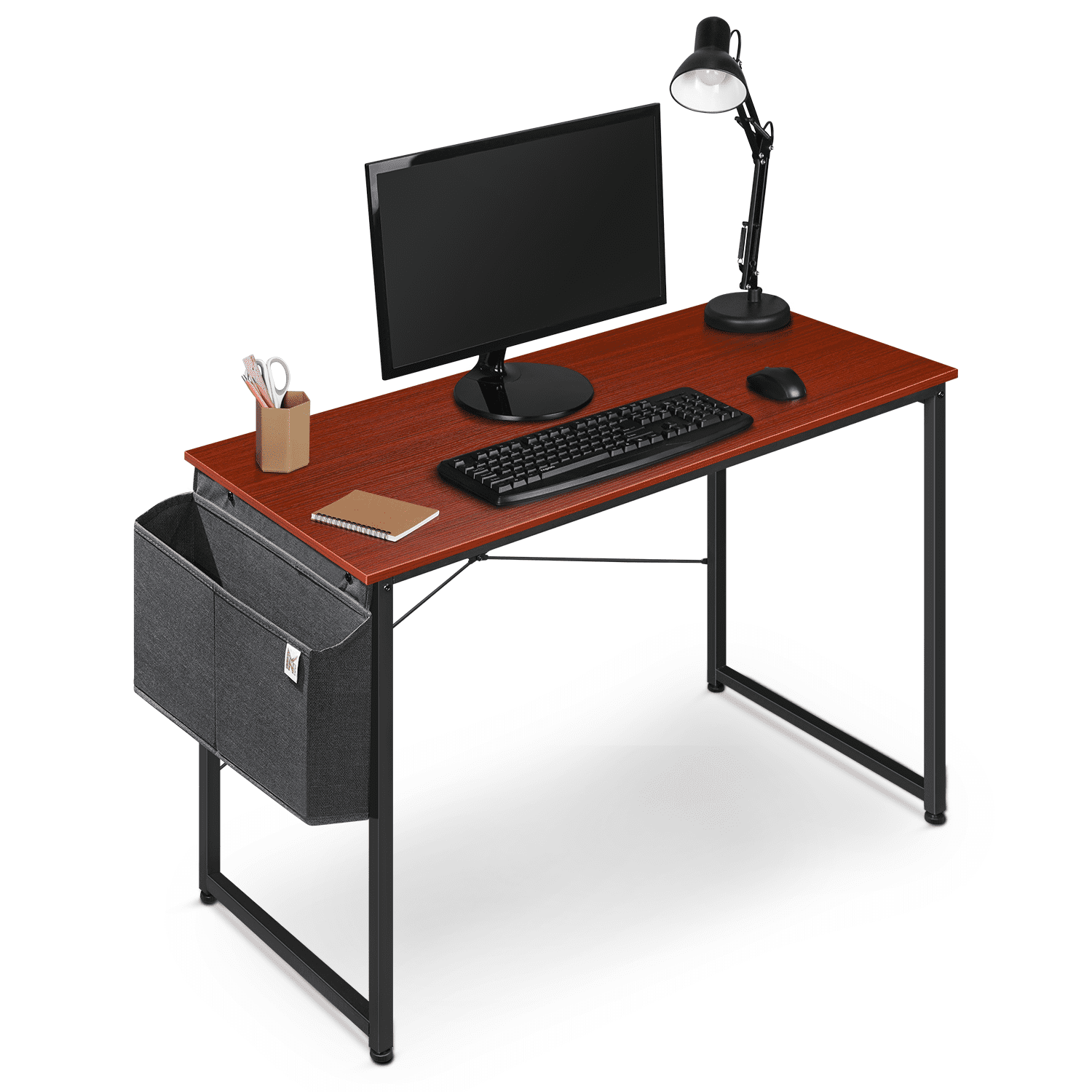 MoNiBloom Computer Writing Desk Home Office, with Storage Bag, 40 ...