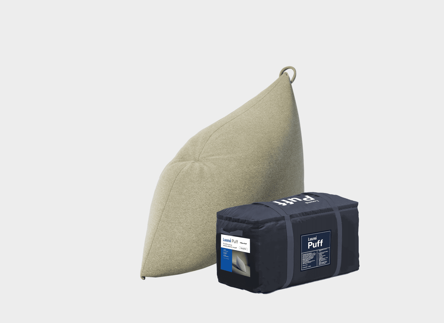 Pillow Puff Luuna, Cómodo, Relleno de Espuma, Ajustable, Tamaño Grande ...