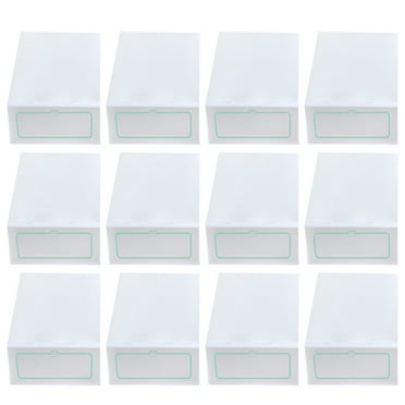 Prime Garden 15 Pack Foldable Plastic Shoe Storage Box Sneaker ...