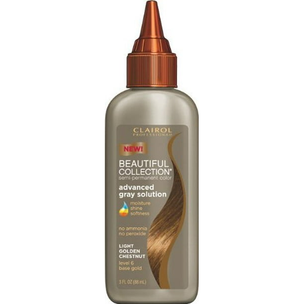 Clairol Beautiful Collection Adv. Gray Solution Hair Color - #6G Light ...