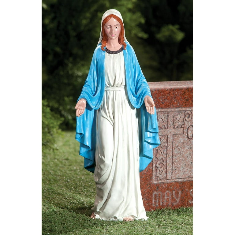 Virgin Mother Mary Garden Displays Design Toscano The Blessed Virgin