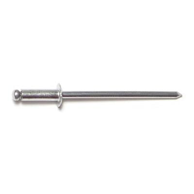 1/8" x 1/4" Aluminum Dome Head Blind Pop Rivets - Walmart.com