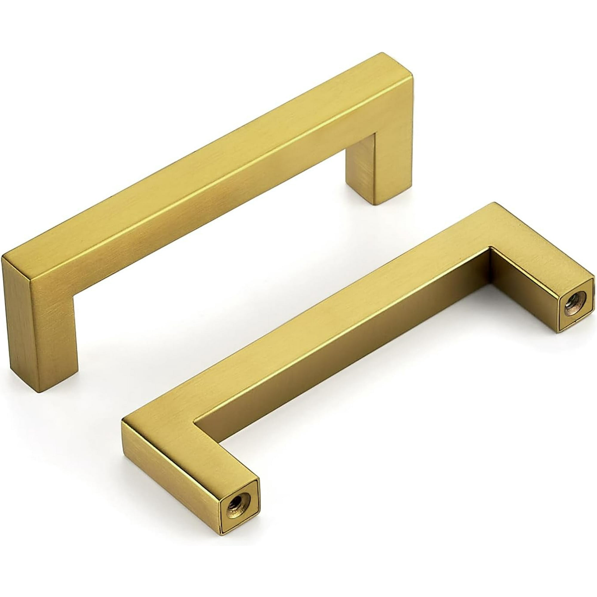 Click here for 30 Yantonk Gold Square Kitchen Cabinet Handles 4 I... prices