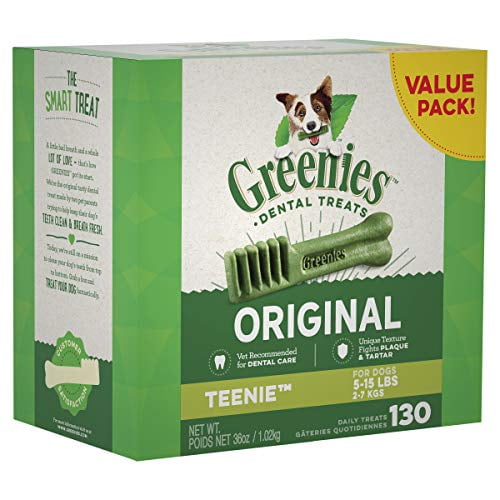 Click here for Greenies Dental Dog Treats - Teenie - 36oz prices