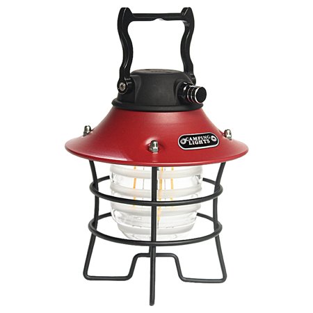 TongL Camping Light Metal Frame LED Bulb Type-C Fast Charging Hanging ...