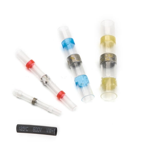 Insulated Wire Terminals,1 Set Heat Shrinkable Waterproof Butt ...