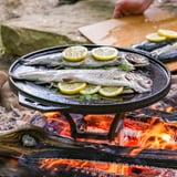 Lodge Pre-Seasoned Cast Iron Cook-It-All Grill and Baking Pan - Walmart.com