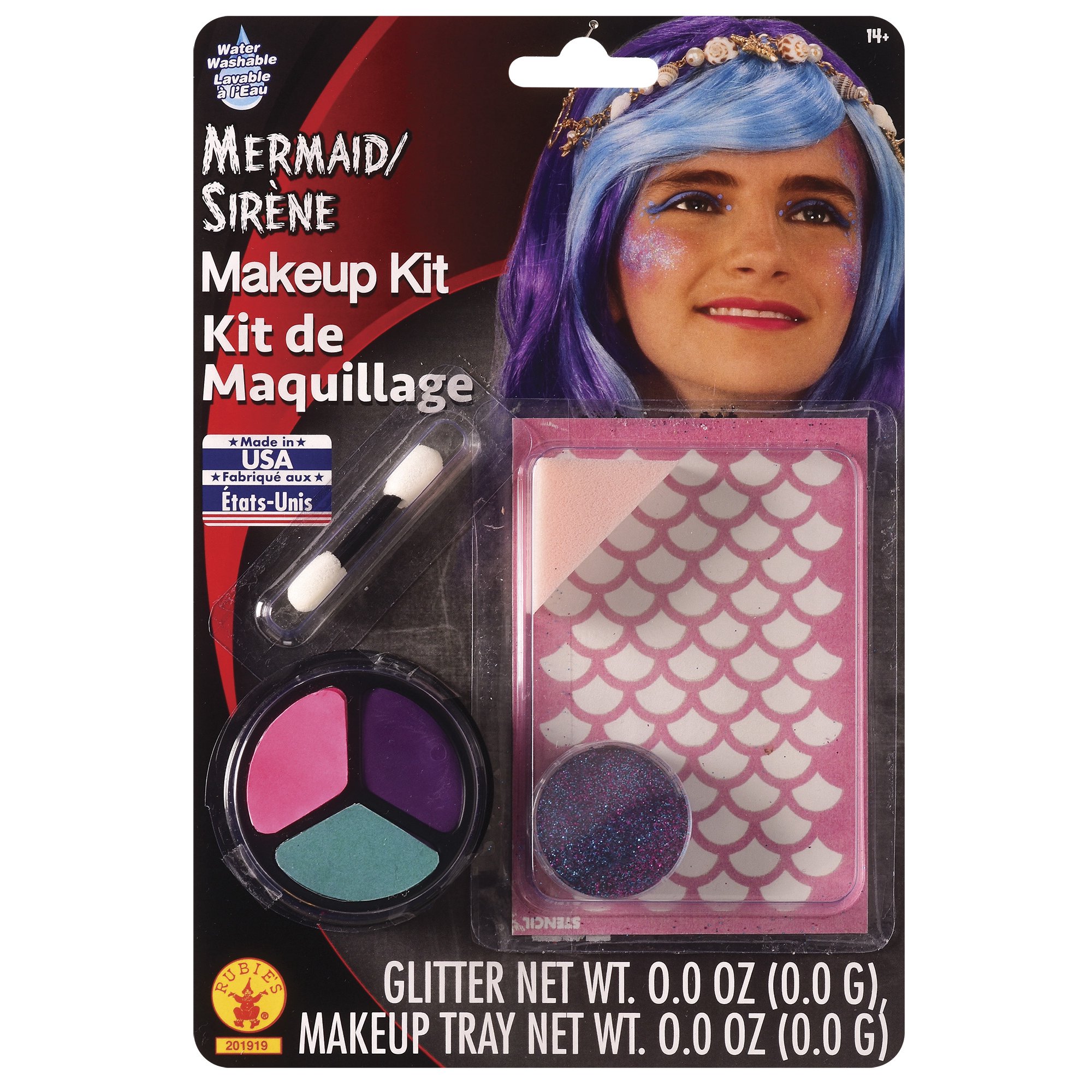 Mermaid Scales Makeup