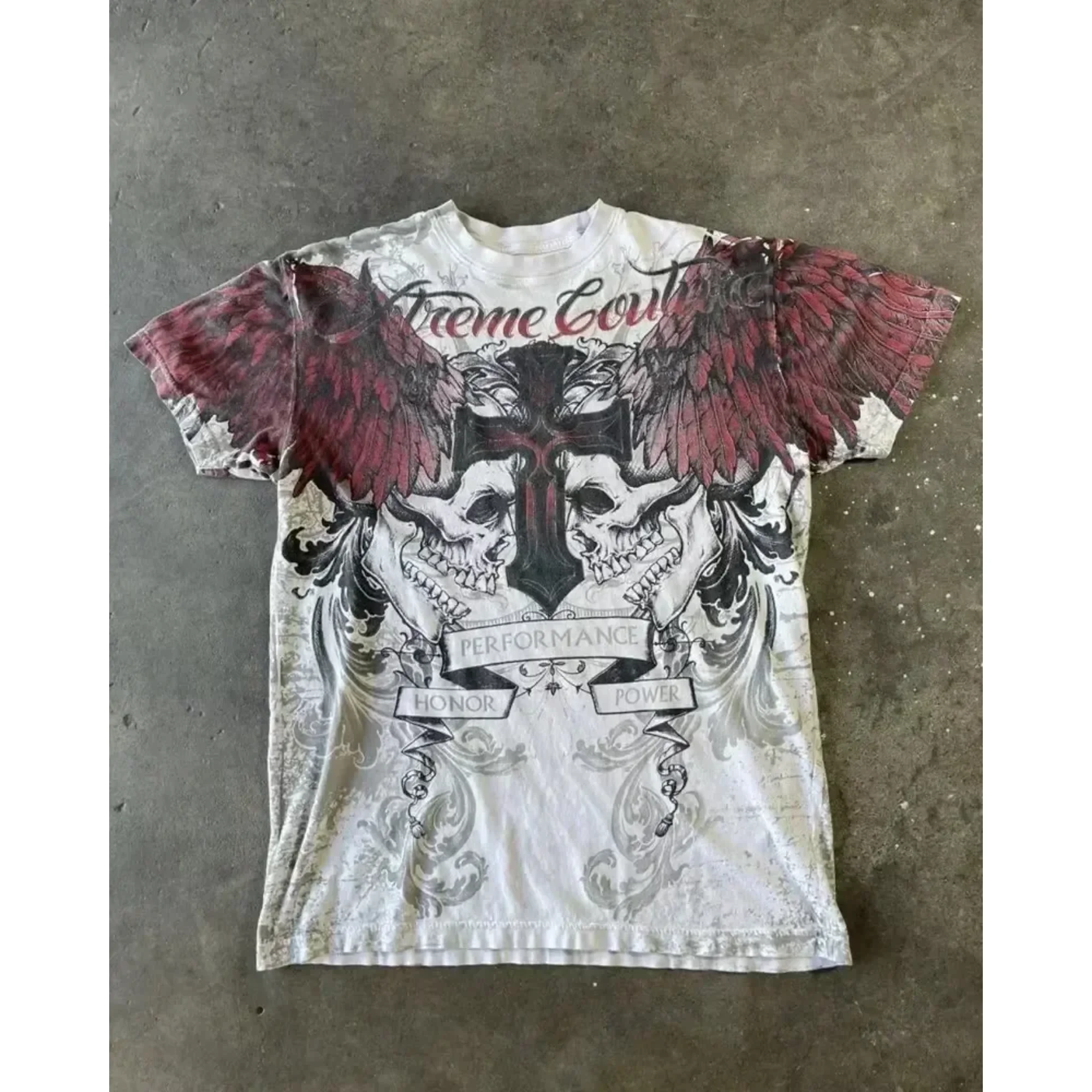Click here for Unbranded Affliction Vintage Hauts Rue Américaine... prices