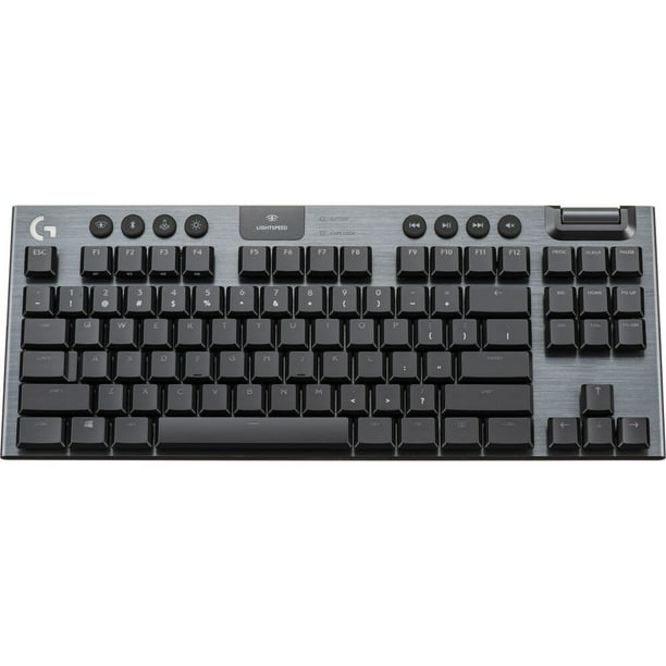 Logitech G915 TKL Tenkeyless LIGHTSPEED Wireless RGB Mechanical Gaming ...