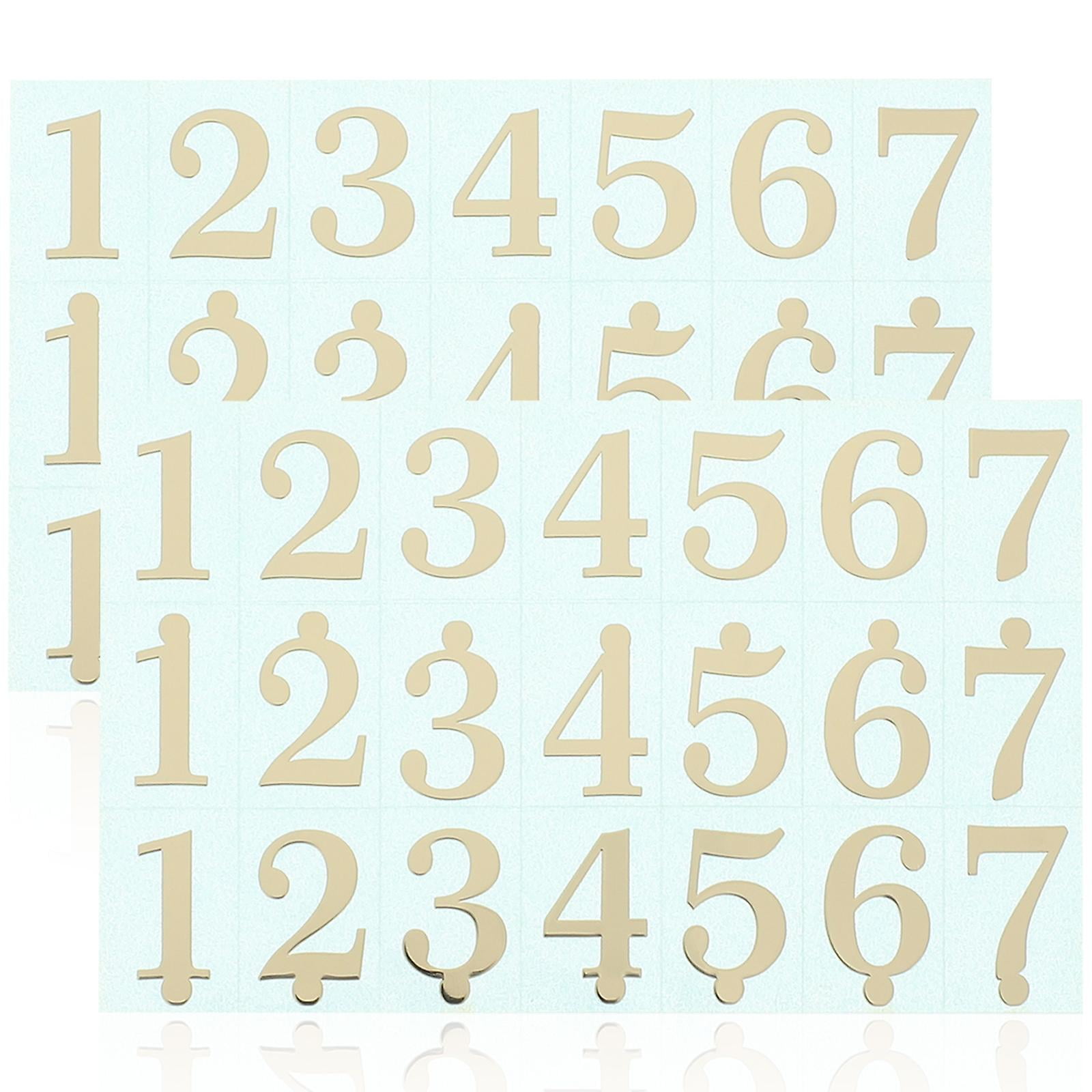 2 Pcs Sticker Numbers Tongue Drum Decal Musical Note Sticker Note Sticker Tongue Drum Large ...