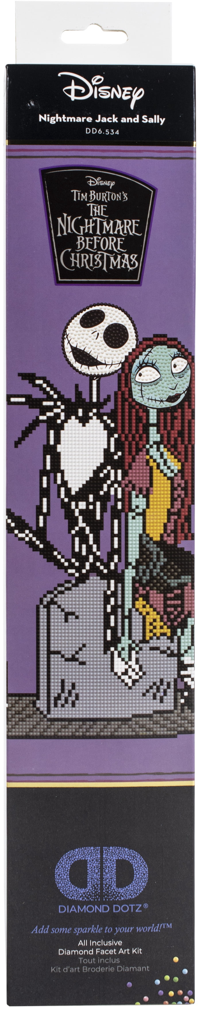 Diamond Dotz Disney Diamond Art Kit 11"X14"-Limited Edition Jack And ...