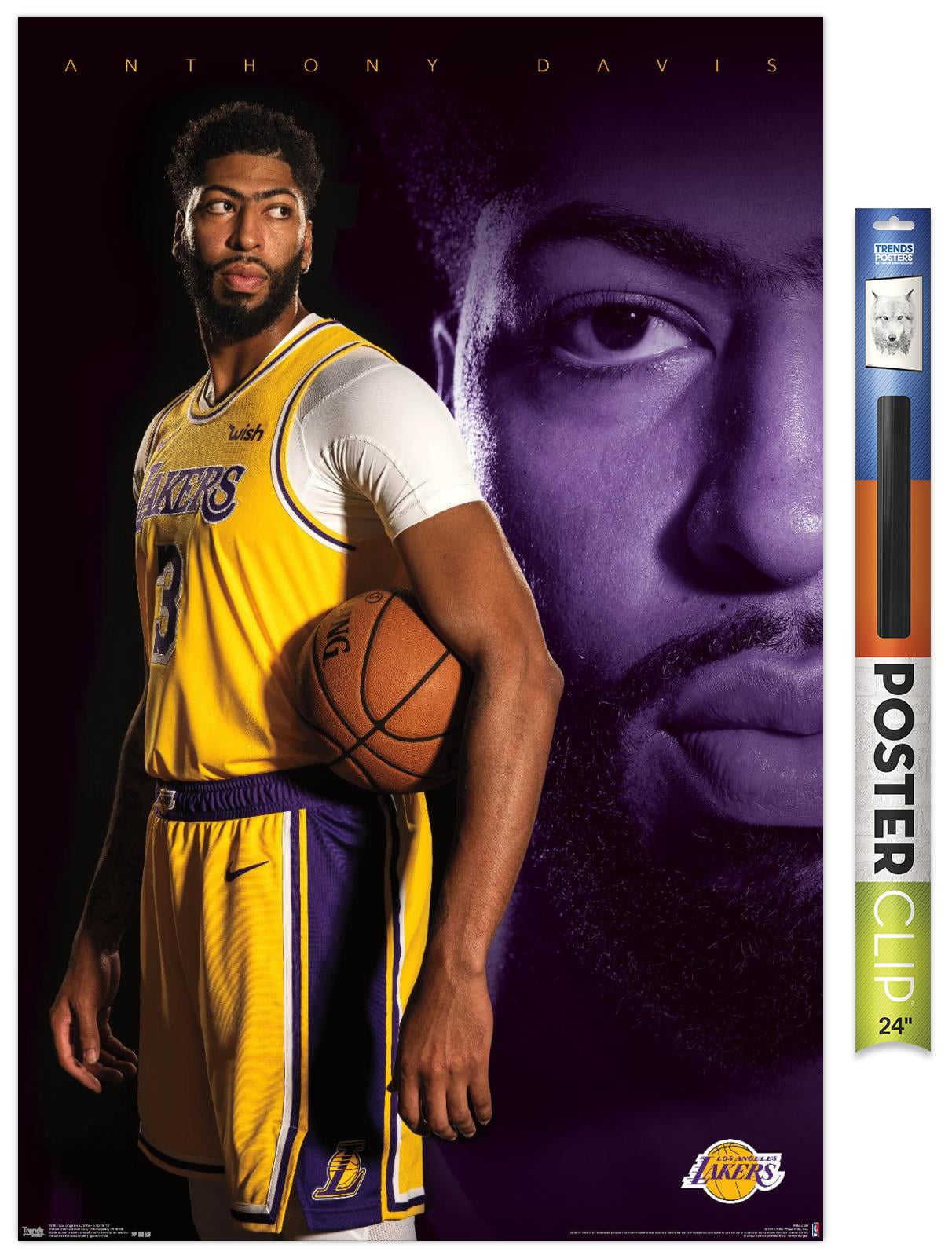 NBA Los Angeles Lakers - Anthony DaVis 19 Wall Poster, 22.375" x 34 ...